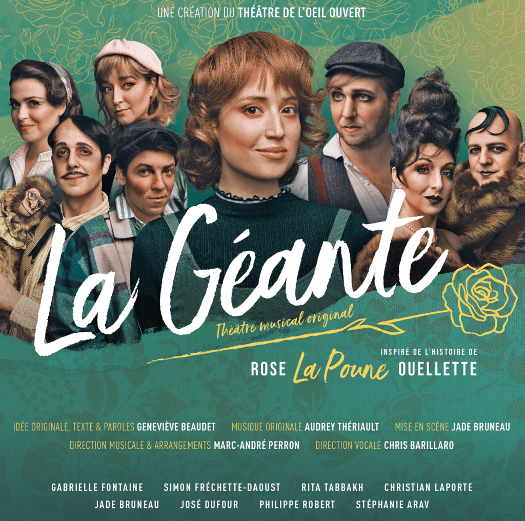 ANNONCE | JOSÉ DUFOUR dans LA GÉANTE ⇢ Un théâtre musical original ...